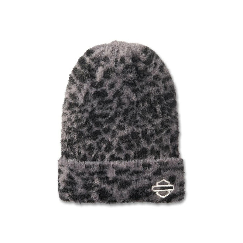 Harley-Davidson® Women's Wild Cat Fuzzy Winter Beanie – Harley-Davidson ...